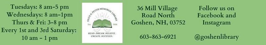 Programs - goshenlibrary.org